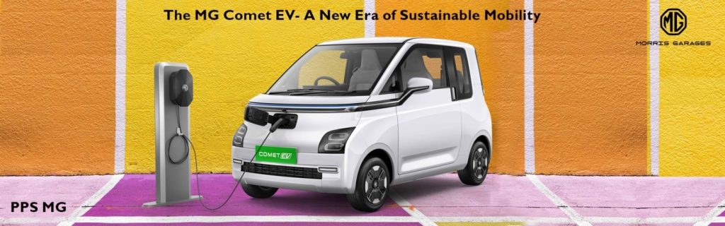 MG Comet EV – A New Era of Sustainable Mobility | PPS MG